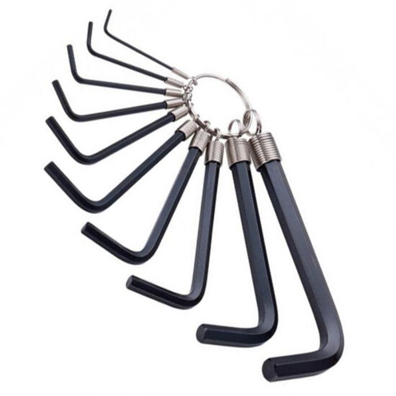 Topline Doyles.1.5mm-10mm Ring Allen Key Set 10pce